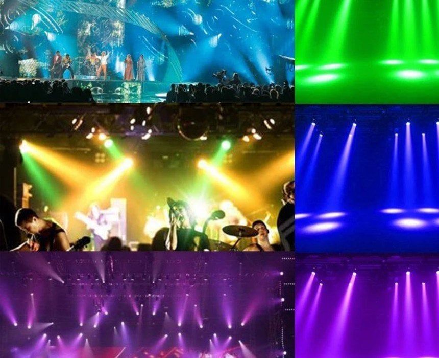 Stage LED Light 4 Colors – Wakilni Marketplace