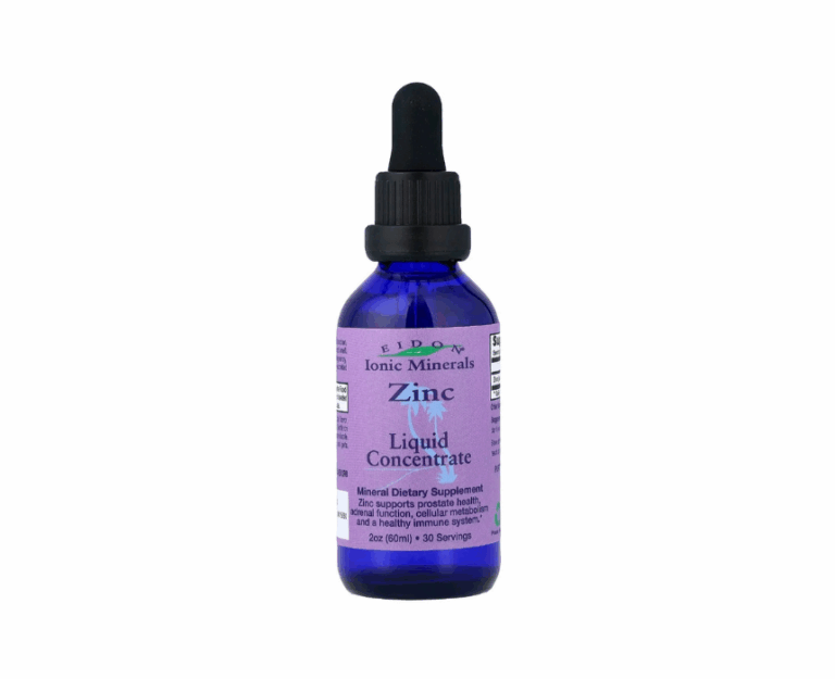 Eidon Ionic Minerals Zinc Liquid Concentrate 60 ml – Wakilni Marketplace
