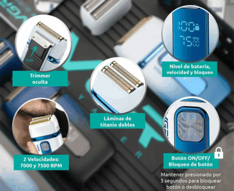 Electric Shaver 2 in 1 Trimmer | Wakilni Marketplace