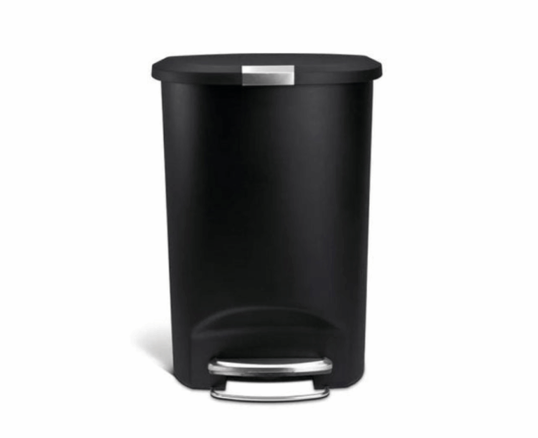 SimpleHuman 50L Kitchen Step Trash Can Brushed Stainless Steel ...