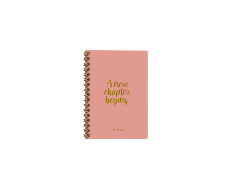 A New Chapter Begins Foil Lined Notebook – Wakilni Marketplace