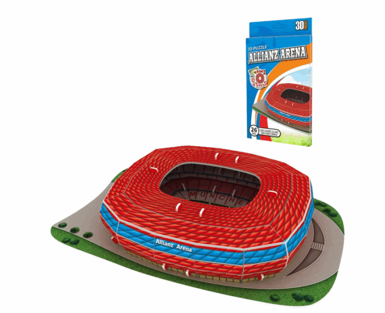 Allianz Arena Bayern Munich Stadium 3D Puzzle Small – Wakilni Marketplace